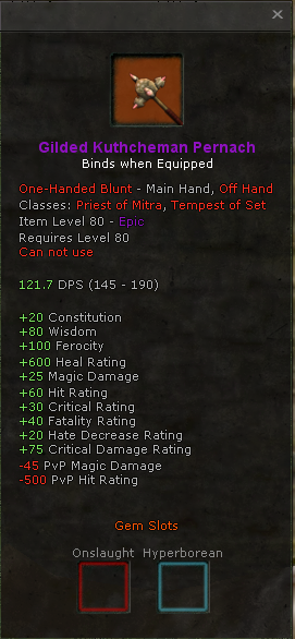 Gilded Kuthcheman Pernach – Your Age of Conan Pro Shop